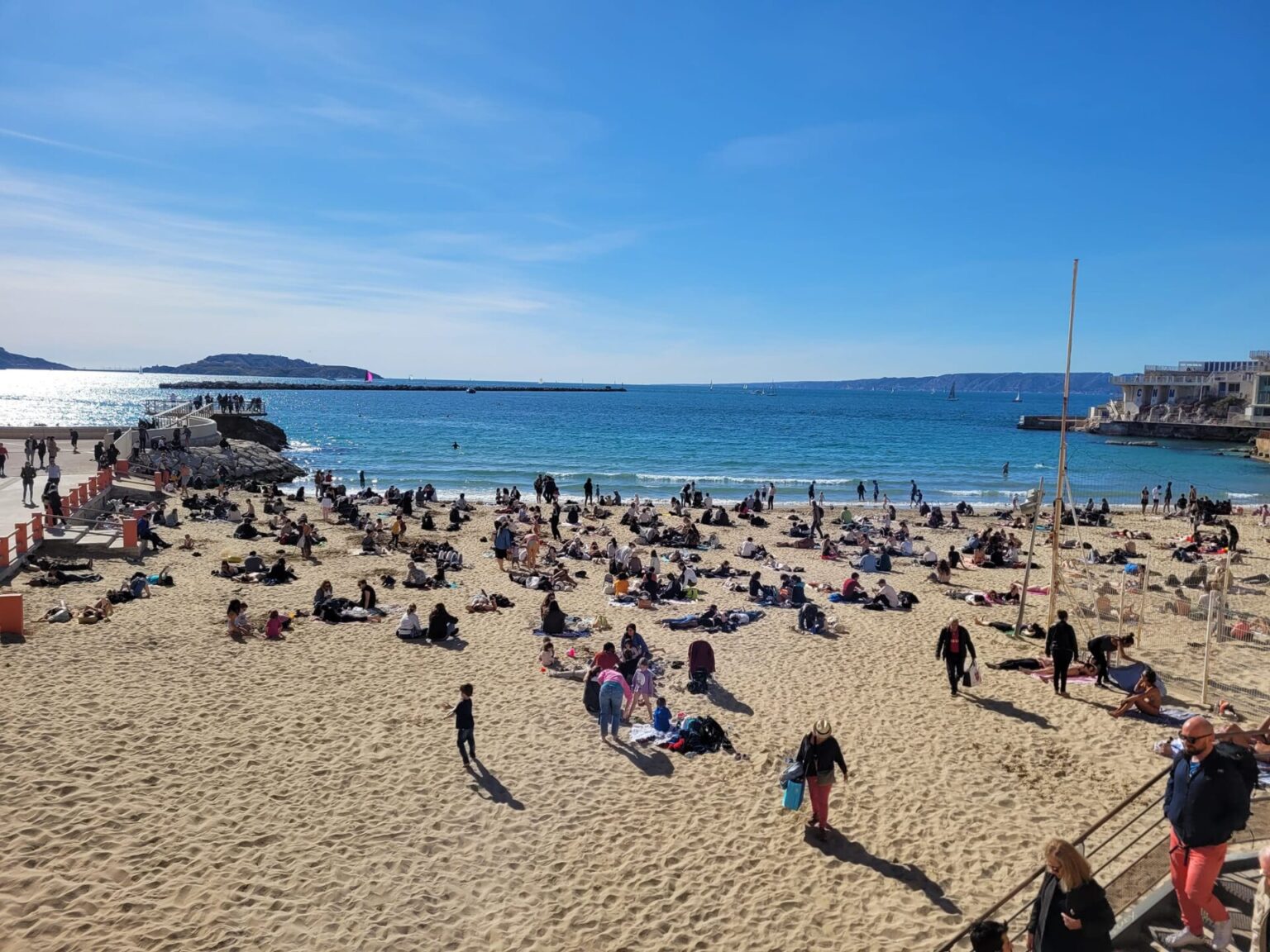 Plage des Catalans Marseille - Guides France